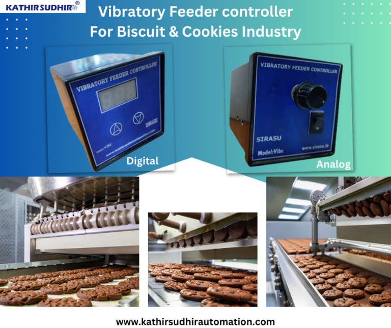 Vibratory Feeder controller For Biscuit & Cookies Industry