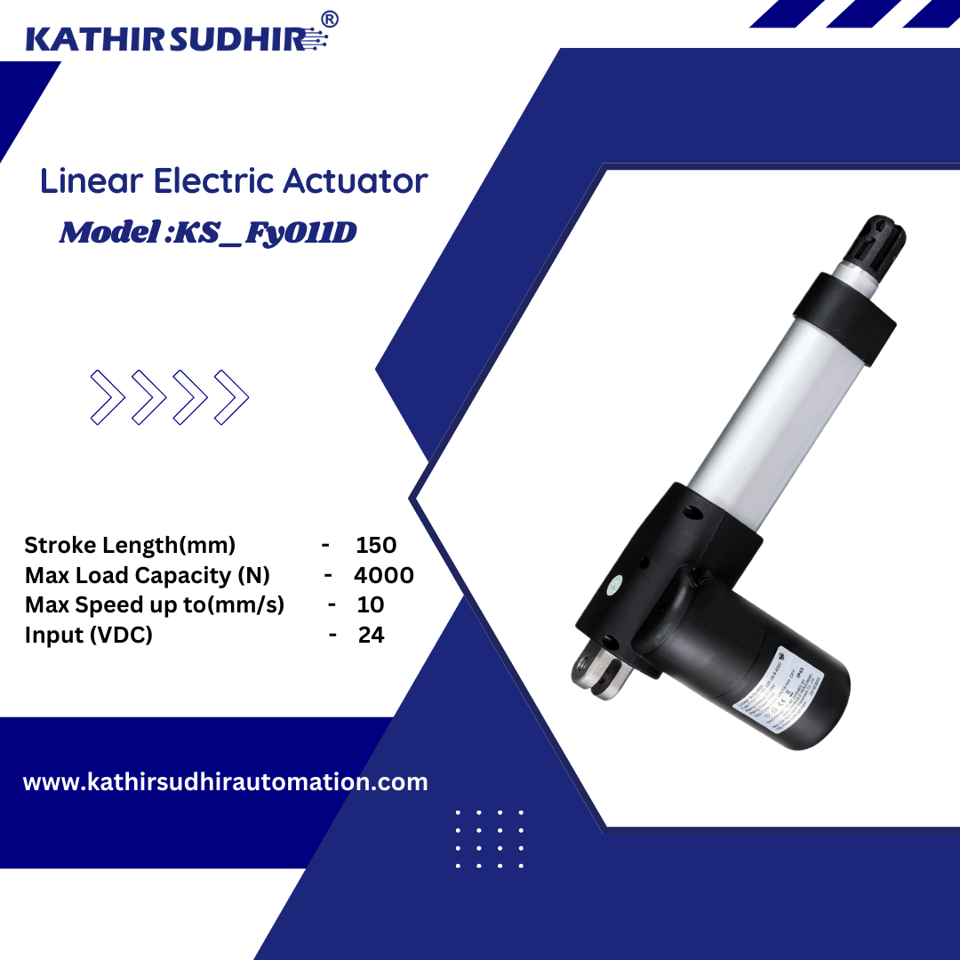 Electric Linear Actuators for Small-Scale Applications