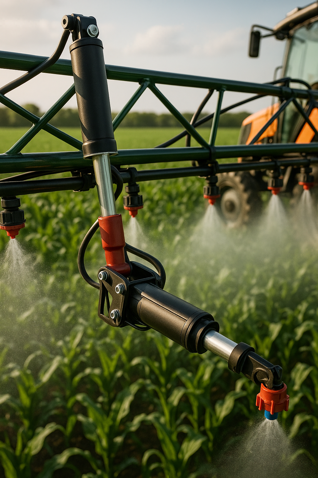 Irrigation & Spraying Systems with Electric Actuators